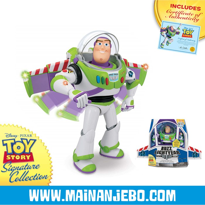 Jual Toy Story Signature Collection - Buzz Lightyear Thinkway Toys ...