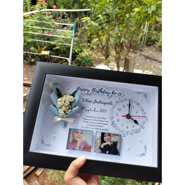 Jual Frame 3D Pigura Art hadiah gift wedding annyversary ulang tahun ...