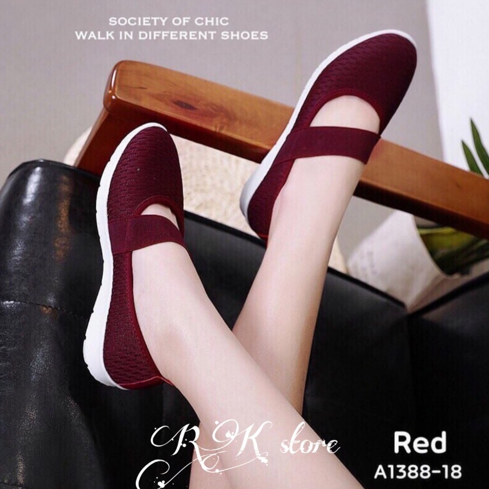 Jual Sepatu Nabila Sepatu Perempuan Slip On Termurah Casual Trendy ...