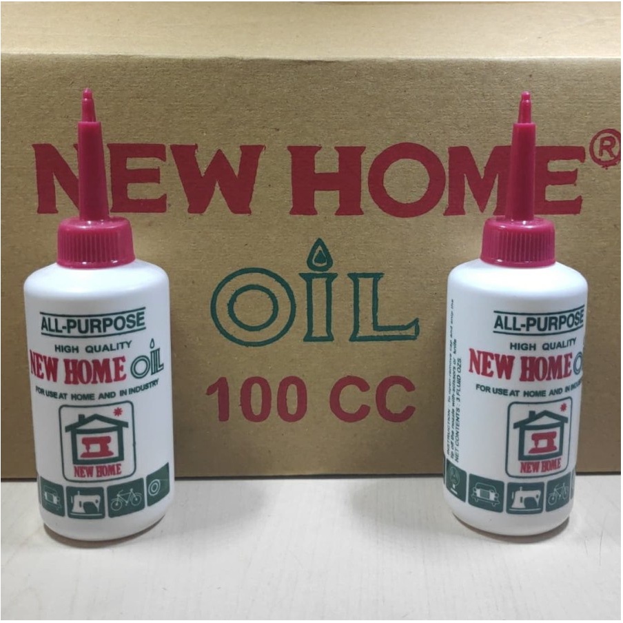 Jual New Home 100ml /100cc - Minyak / Oli / Pelumas Mesin Jahit ...