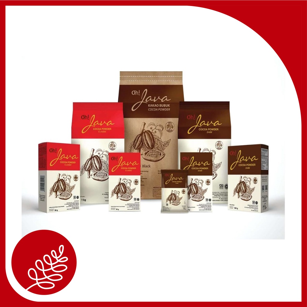 Jual OH JAVA COKLAT BUBUK 1kg / COCOA POWDER / MAKANAN / BAHAN BAKING ...