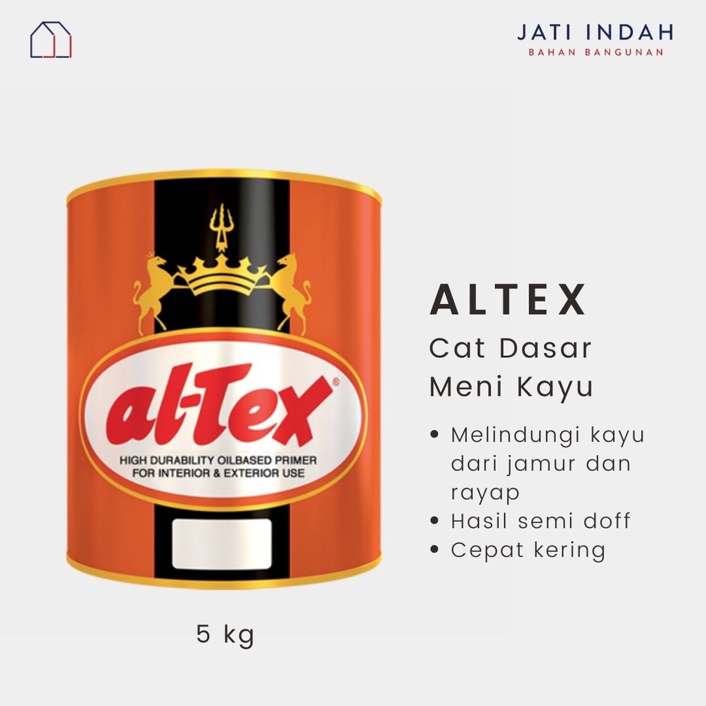 Jual Cat Dasar Meni Kayu Altex Oil Based / Minyak Galon 5 kg | Shopee ...