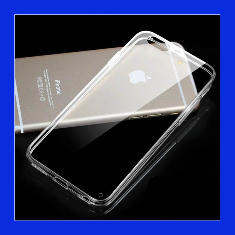 Jual iPhone 7 - 8 - Clear Soft Case Transparan TPU Casing Cover Bening ...