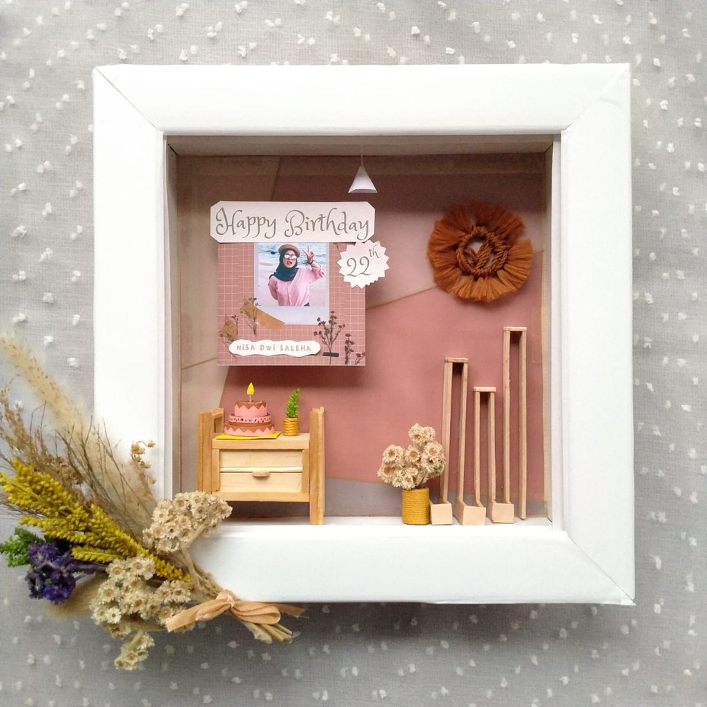 Jual Pop Up Frame / Kado Unik / Hiasan dinding | Shopee Indonesia
