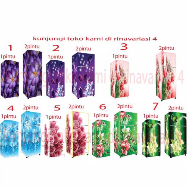 Jual Stiker kulkas motif bunga | Shopee Indonesia