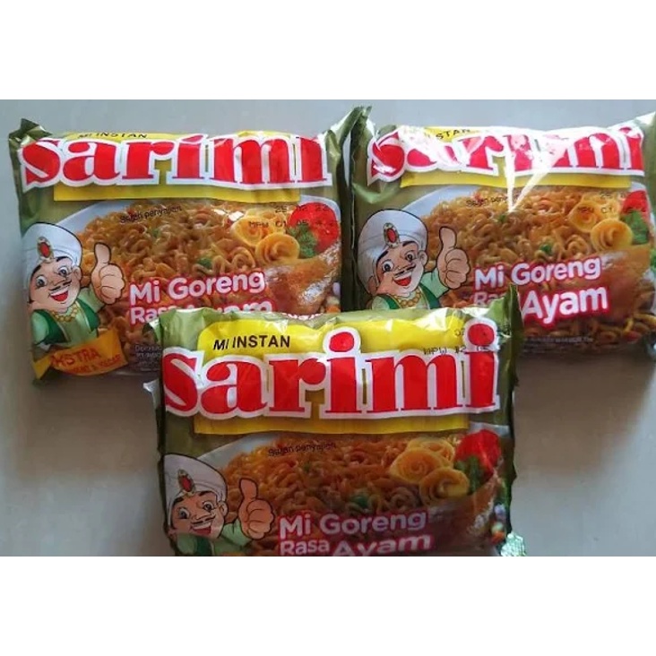 Jual Sarimi Goreng Rasa Ayam per bungkus Mie Jadul Mie Langka | Shopee ...
