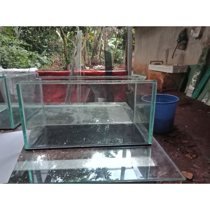Jual aquarium aquascape soliter cupang soliter guppy aquarium kaca ...