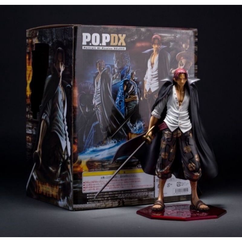Jual pop shanks one piece figure shanks red hair yonkou one piece ...