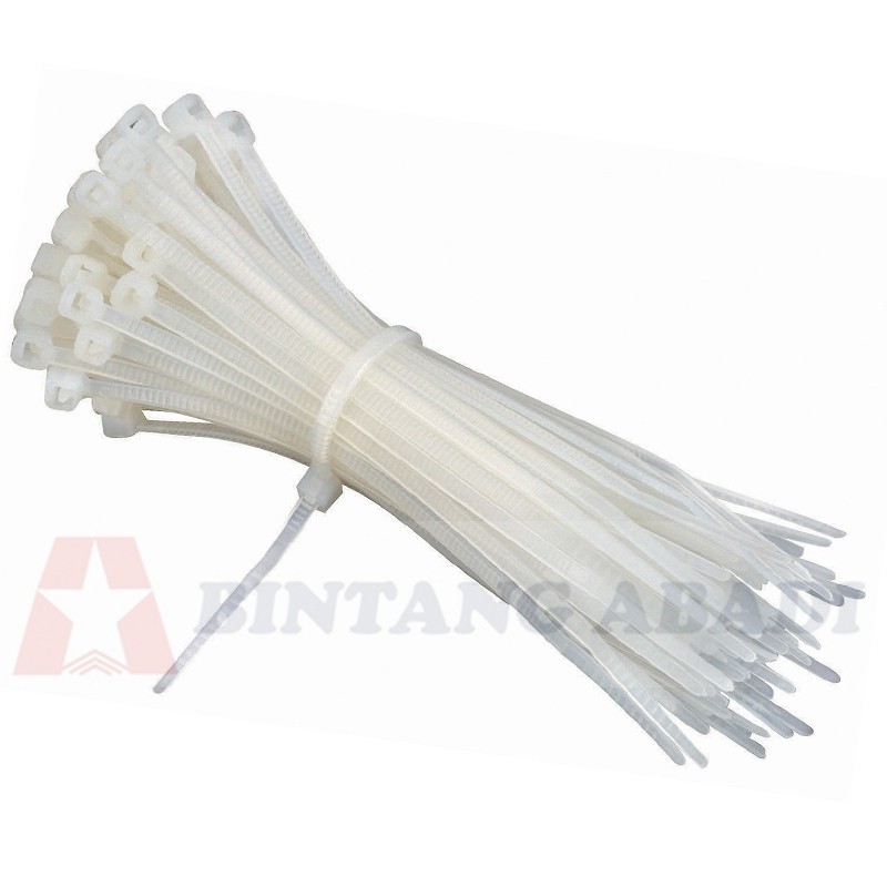 Jual Tora Tali Ikat Kabel Putih / Cable Ties Nylon (100 Pcs) | Shopee ...