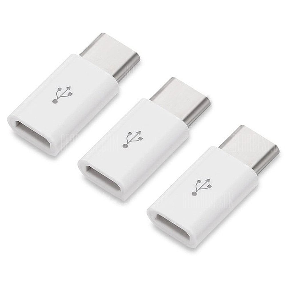 Jual Converter Micro USB To USB Type C - Sambungan Charger Connector ...