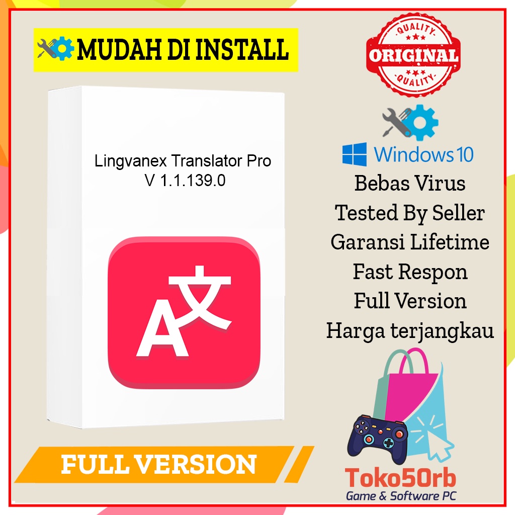 Jual Software Translate Bahasa: Lingvanex Translator Pro 1.1 [WIN] | Shopee Indonesia