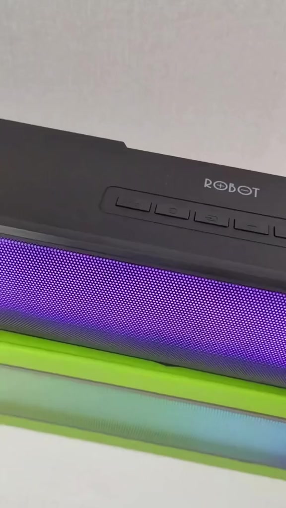 Jual Speaker Bluetooth Robot RB580 Soundbar 10W Ultra Bass with RGB ...