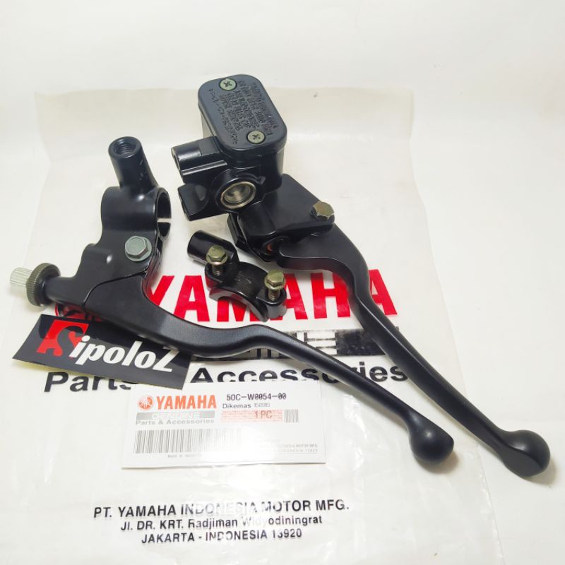 Jual master rem atas assy mx king 1 set + dudukan sepion kiri mx king ...