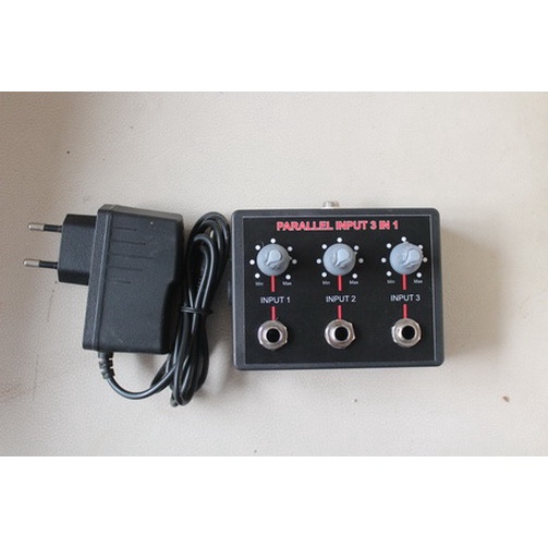 Jual Paralel input mic aktif 3 in 1 | Shopee Indonesia