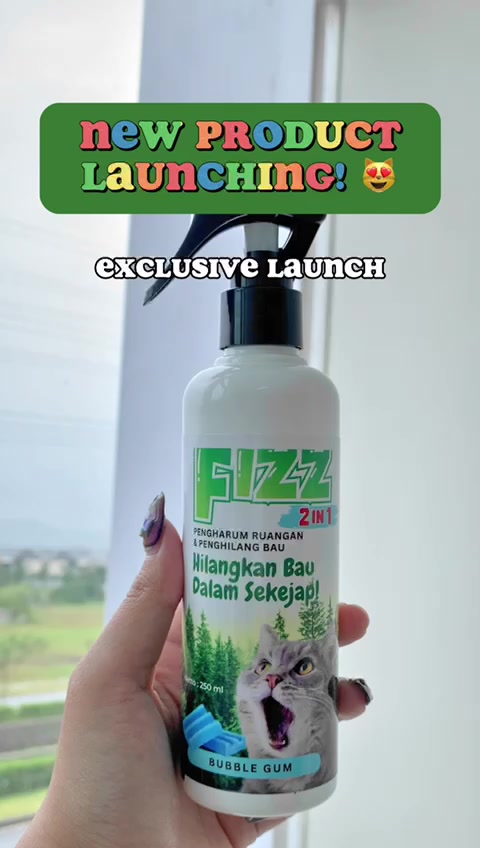 Jual Fizz 2in1 Spray Pengharum Ruangan dan Penghilang bau 250 ml ...