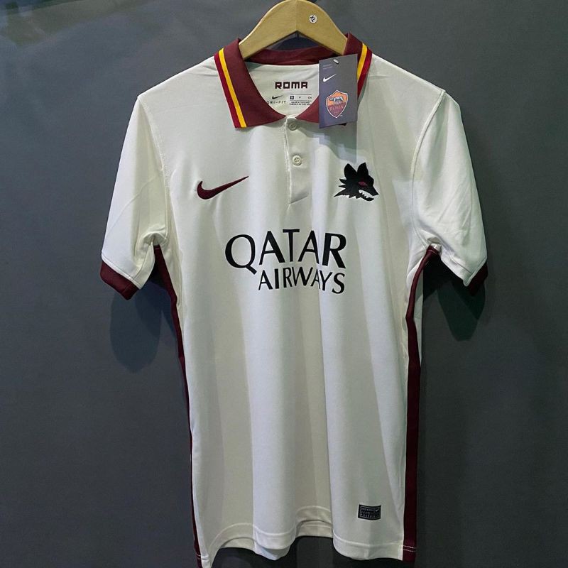 Jual JERSEY BAJU BOLA AS ROMA AWAY NEW 2020-2021 GRADE ORI IMPORT BAJU ...