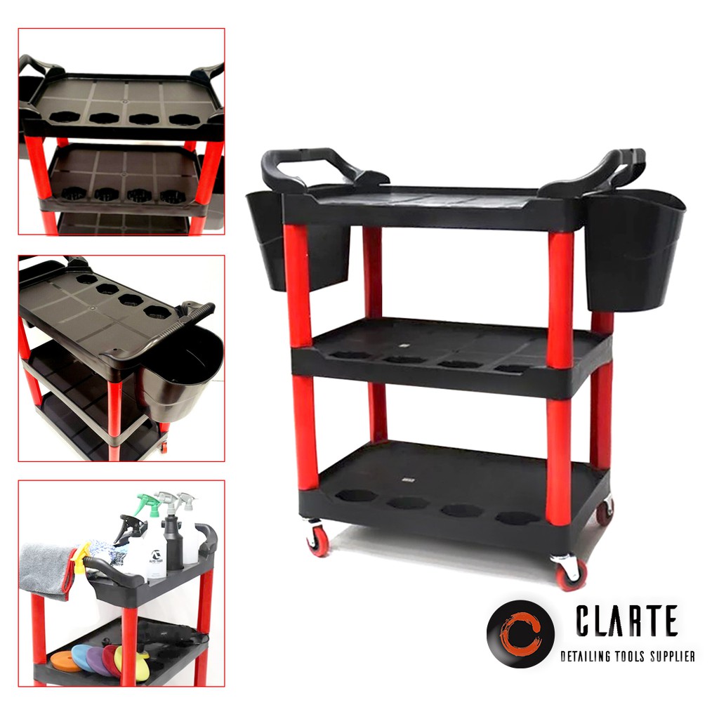 Jual Troli Trolley Alat Detailing - Professional Detailing Trolley ...