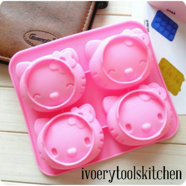 Jual Cetakan Kue/puding Bentuk Hello Kitty | Shopee Indonesia