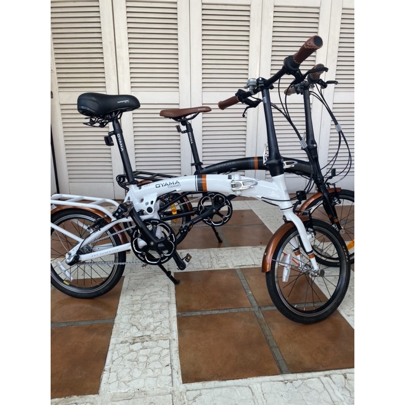 Jual bundle price couple sepeda oyama black and white | Shopee Indonesia