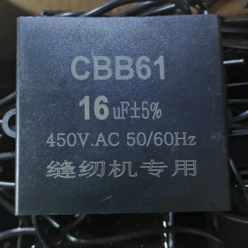 Jual Kapasitor 16UF Kualitas Bagus / Kondensator 16UF -+5% 450V.AC ...