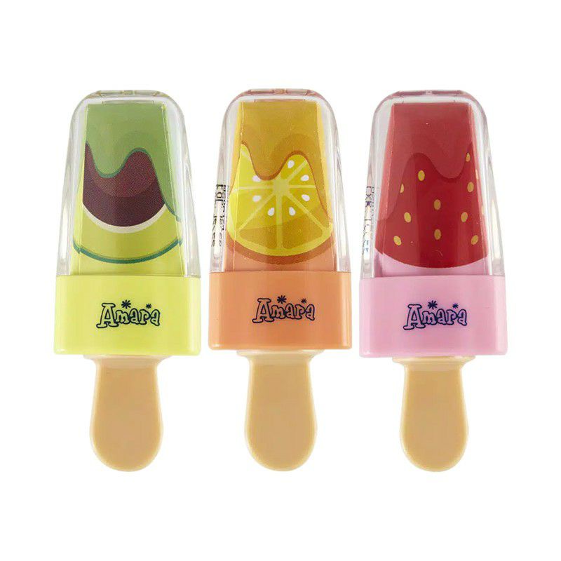Jual Amara Cosmetics for Kids - Mini Lipstick Strawberry Pink / Avo ...