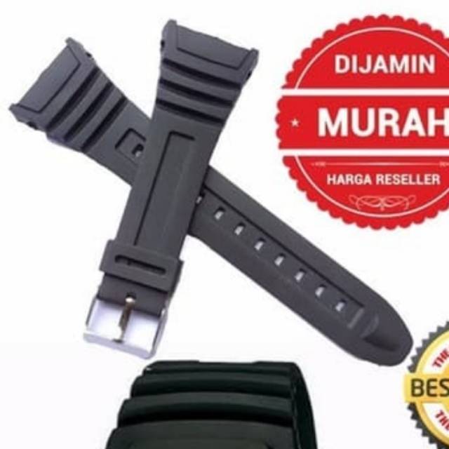 Jual TALI STRAP JAM CASIO W-96H W96H W96-H W 96 H RUBBER TALIJAM ...