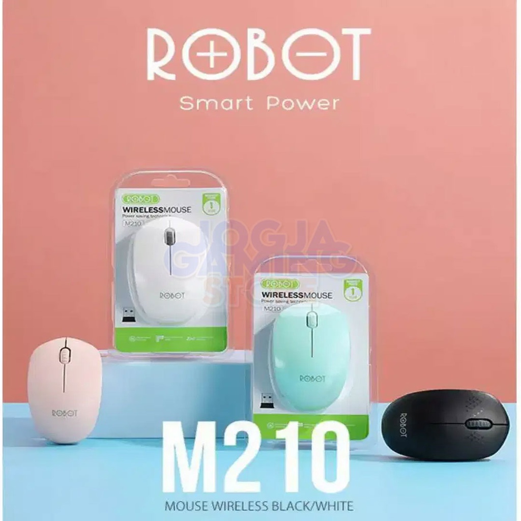 Jual Robot M210 2.4G Optical Mouse Wireless - Garansi Resmi ...