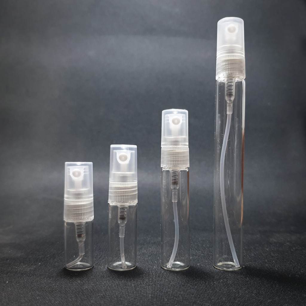 Jual Botol Spray Kaca 2ml 3ml Bening - Decant Parfum - Travel Refill ...