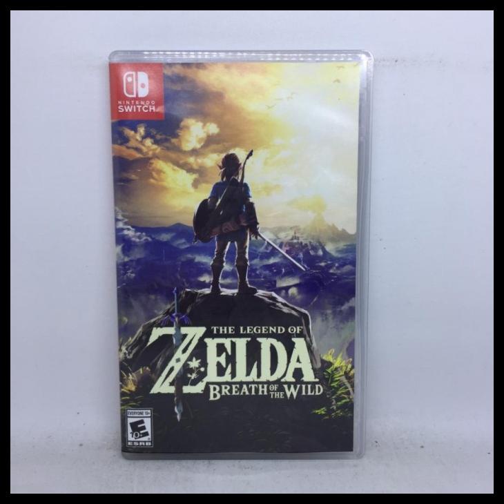 Jual (TERBARU) NINTENDO SWITCH ZELDA BOTW BREATH OF THE WILD JK89 ...