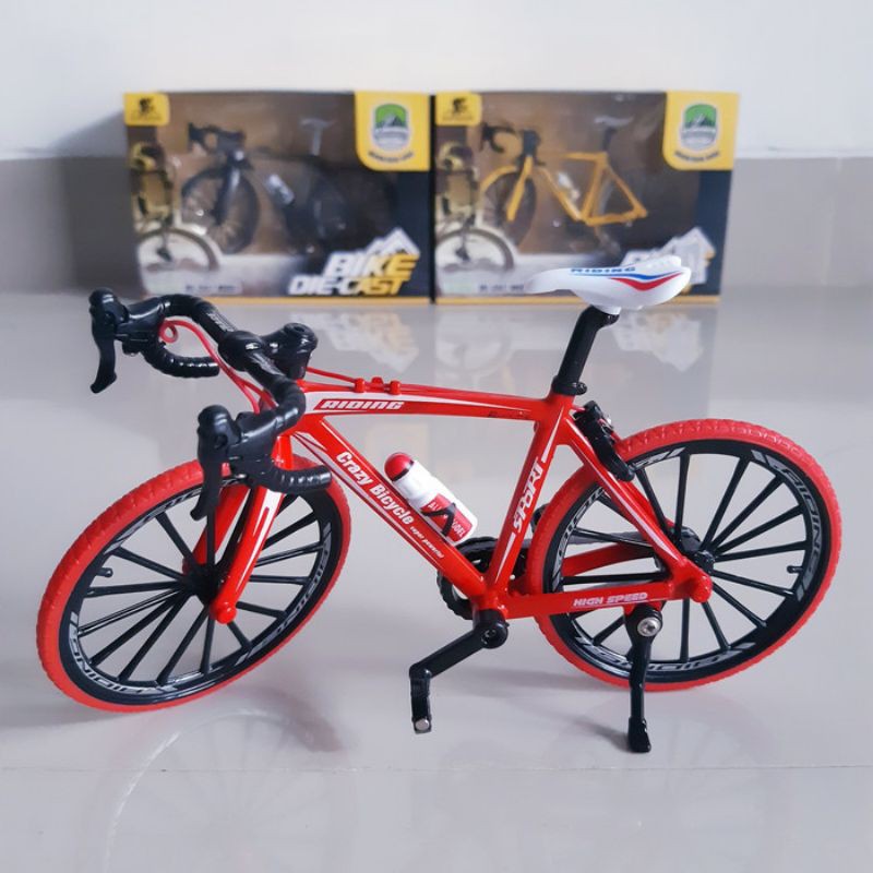 Jual Diecast Sepeda Balap Alloy Mainan Miniatur Roadbike Bicycle Road ...