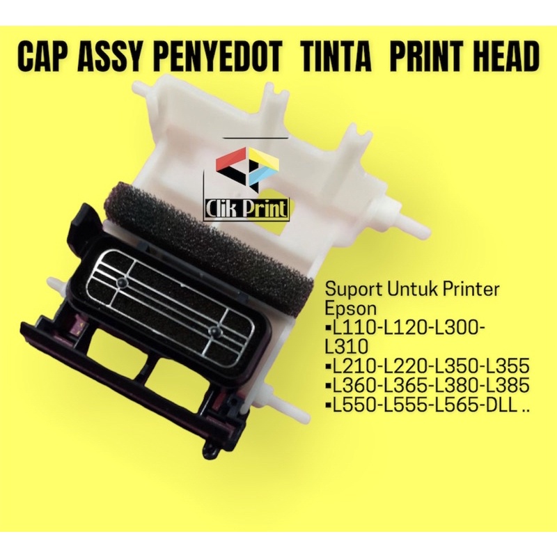 Jual Cap Assy Penyedot Tinta Printhead Epson L110 L120 L121 L210 L220 L350 L355 L360 L365 L380 ...