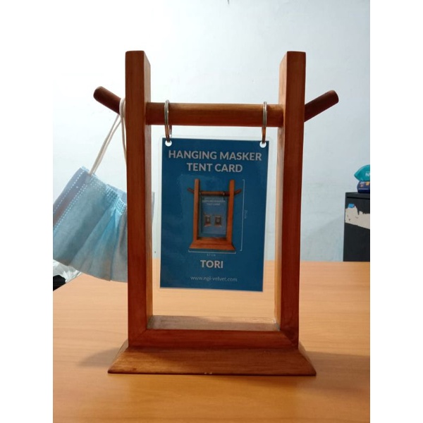 Jual hanging masker tent card pajangan bingkai kartu cocok untuk ...