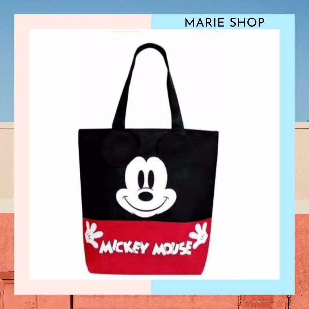 Jual MMT - MICKEY MOUSE TOTE - TAS BELANJA - TAS KULIAH | Shopee Indonesia