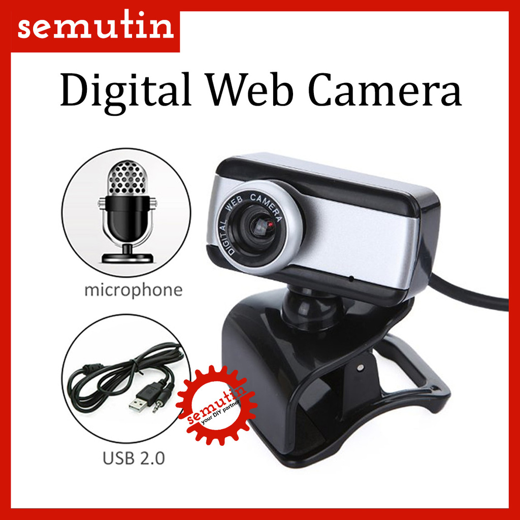 Jual Kamera PC Laptop dengan Mic A3 / Digital Webcam USB 2.0 ...