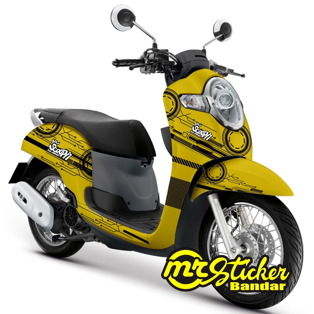 Jual Decal scoopy full body Full Blok Decal Scopy Dekal New Fi 2017 ...