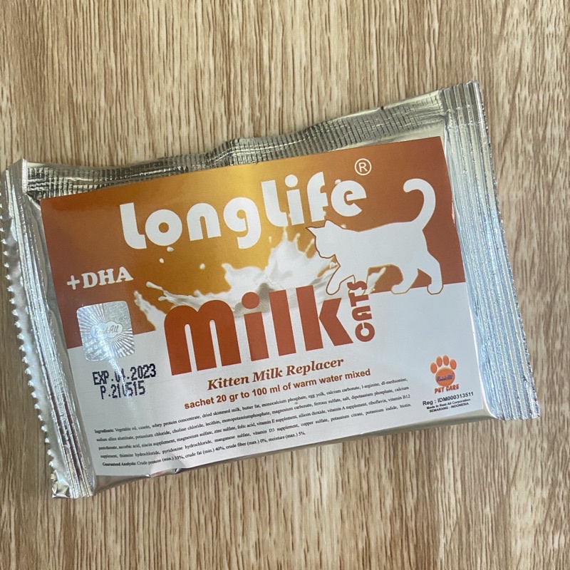 Jual beau - Long Life Milk Kitten 1 sachet coklat / Raid All / Susu Sachet Anak Kucing Longlife ...