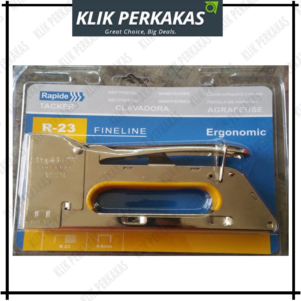 Jual Stapler Gun - Stapler Gun Tacker R23 / Kangaro 610 | Shopee Indonesia