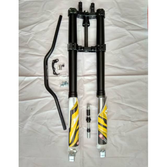 Jual SHOCK DEPAN REAL JUMP EXPEDITION PNP KLX DTRACKER SUPERMOTO ...