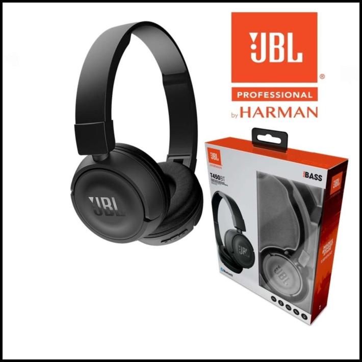 Jual Jbl On-Ear Headphone T450 Super Bass Legendary Sound Original ...