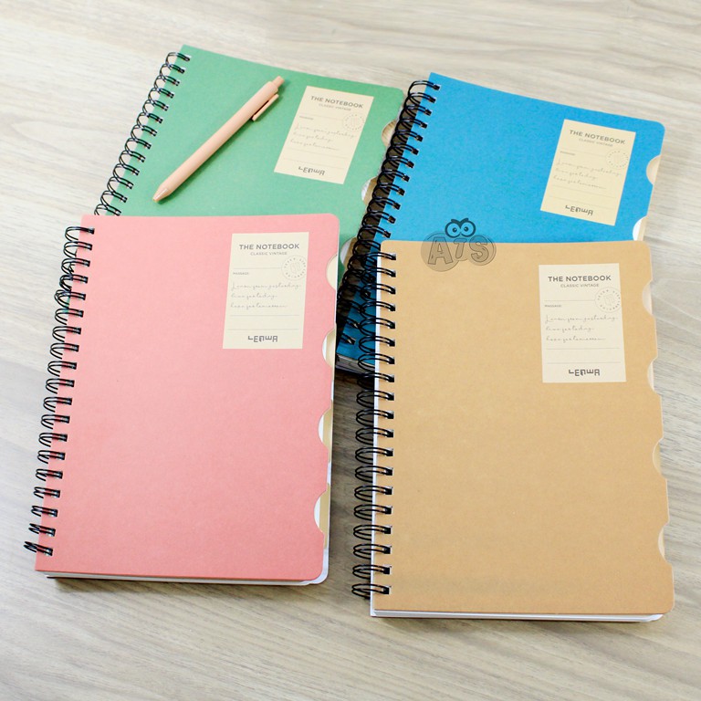 Jual Buku Tulis B5 Spiral Vintage | Shopee Indonesia