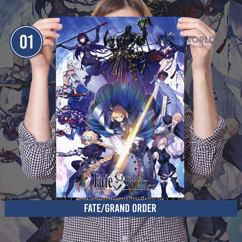 Jual Poster Anime Fate/Grand Order Lengkap Size A3 - Fate Grand Order ...