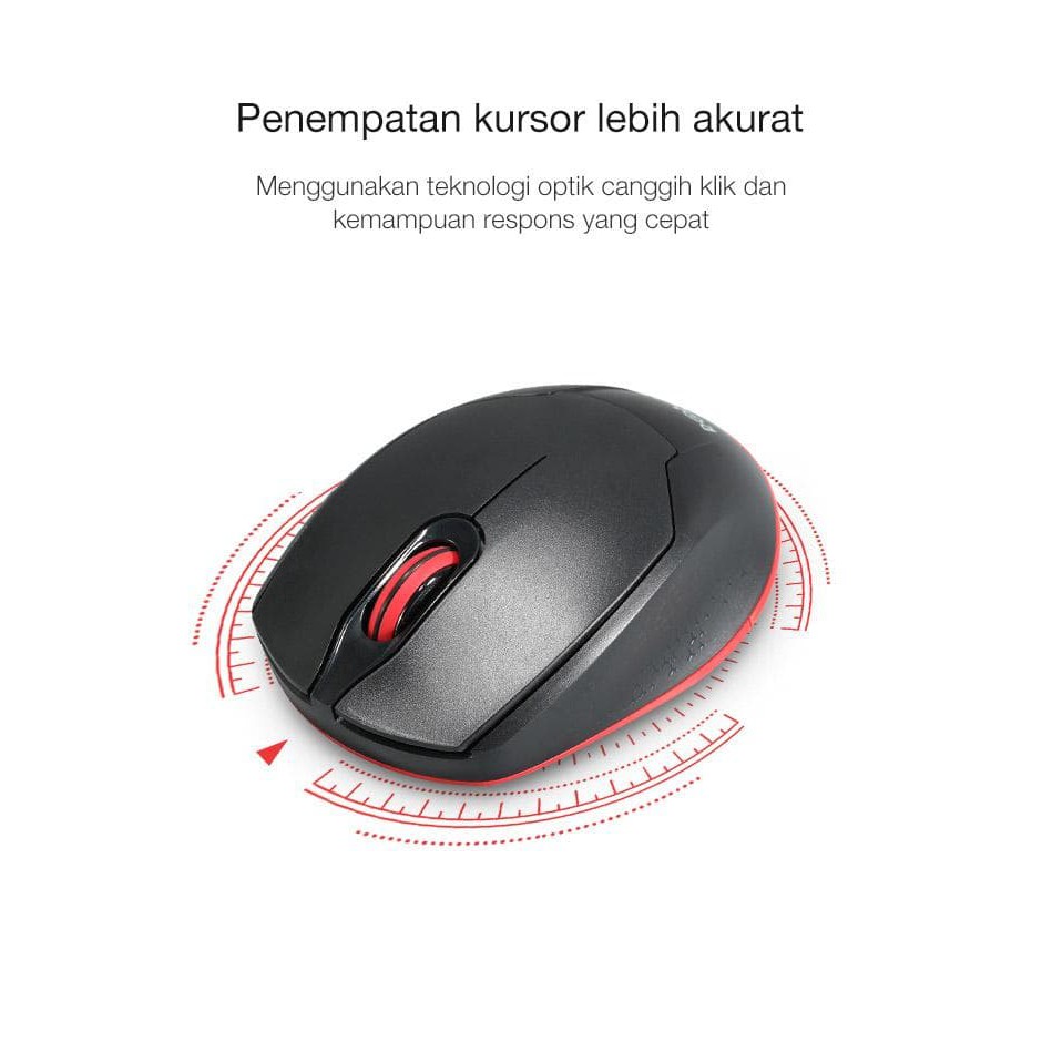 Jual MOUSE ROBOT ORIGINAL WIRELESS RESMI 2.4GHz GARANSI M310 OPTICAL ...
