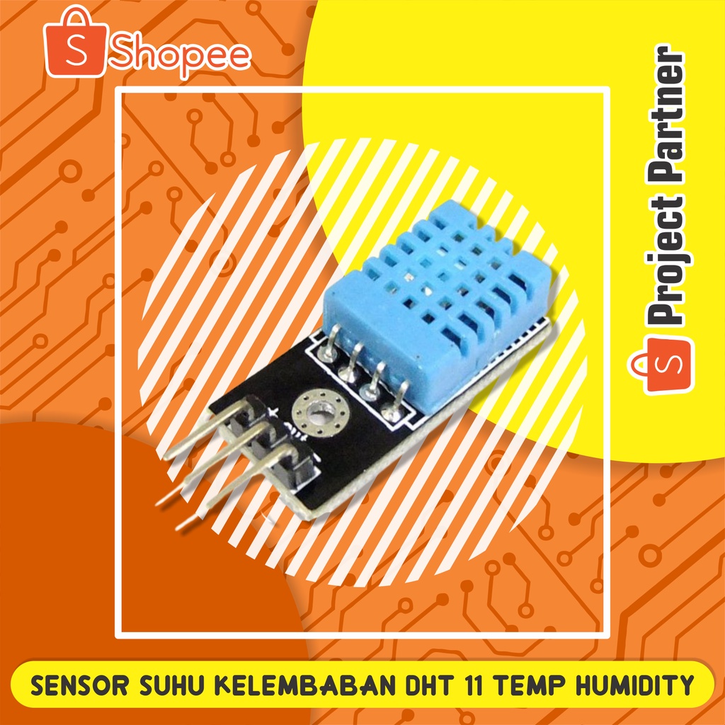 Jual Sensor Suhu Kelembaban DHT 11 Temperature Humidity | Shopee Indonesia