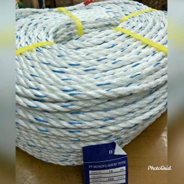 Jual tali ikat barang, tali tambang pp 10 mm, tali ikat jemuran, tali ...