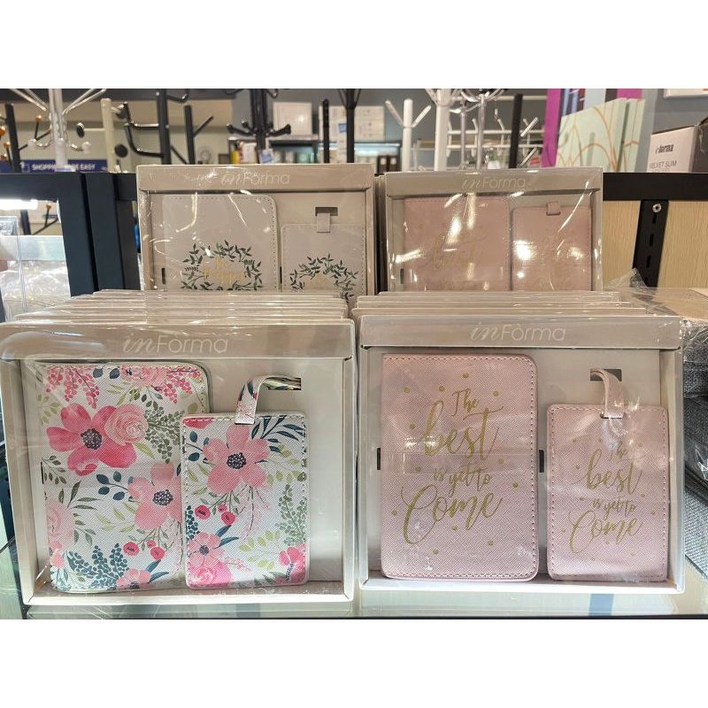 Jual Informa set cover pasport / sarung passpor / Label koper | Shopee ...