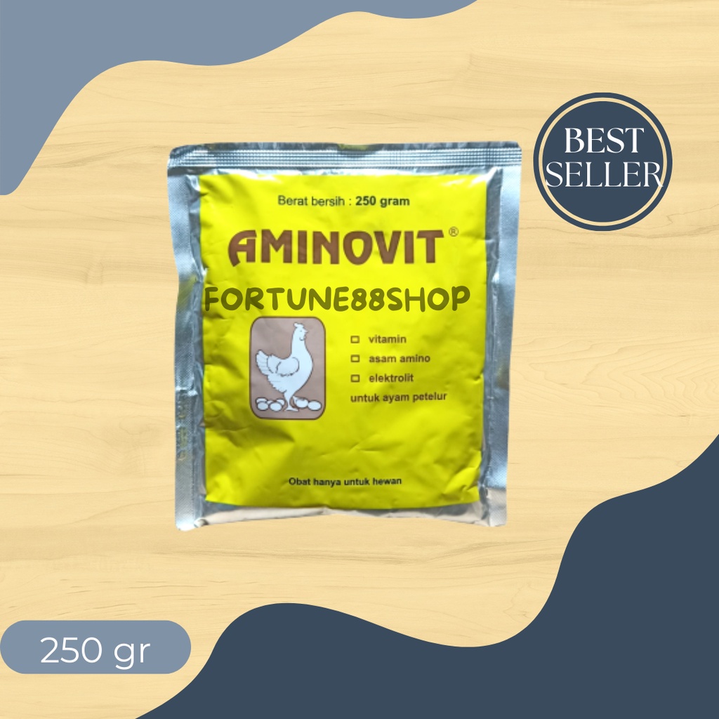 Jual AMINOVIT 250 GR VITAMIN HEWAN ASAM AMINO | Shopee Indonesia