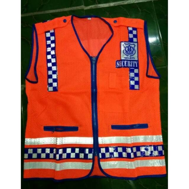 Jual ROMPI JALA SECURITY WARNA OREN DAN HIJAU | Shopee Indonesia