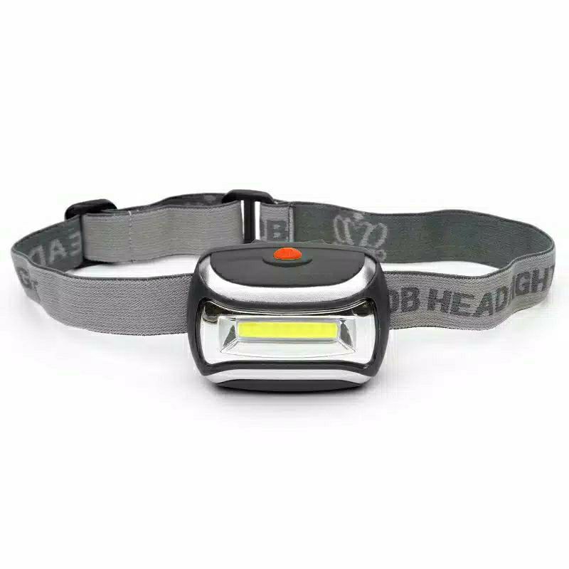 Jual SENTER KEPALA Headlamp Flashlight Waterproof LED 3 Modes COB ...