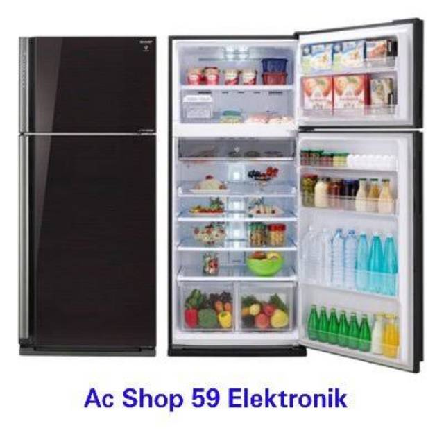 Jual Kulkas sharp ion plasmacluster J -TECH Inverter second | Shopee ...