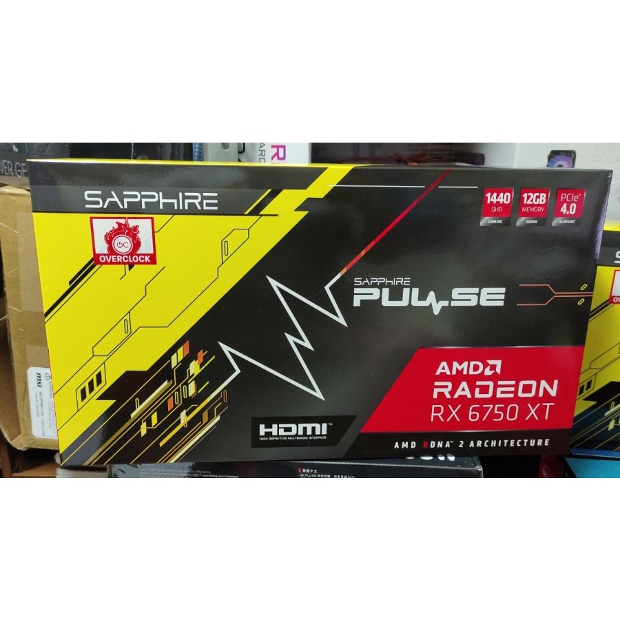 Jual Sapphire Radeon RX 6750 XT PULSE OC 12GB GDDR6 | Shopee Indonesia